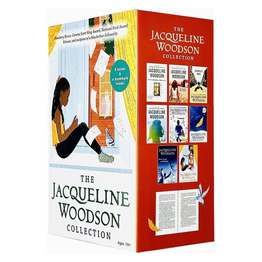 The Jacqueline Woodson Collection 8 Books Box Set (Peace Locomotion, A