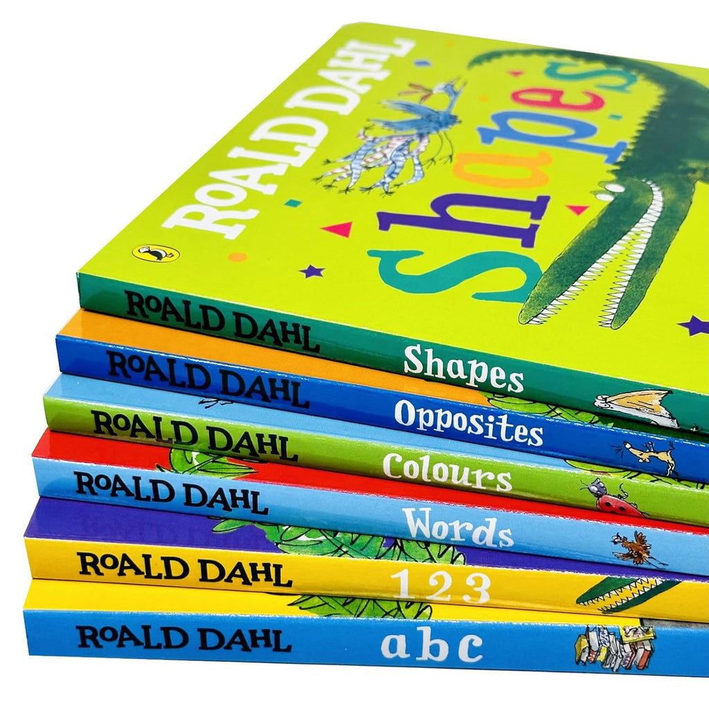 Roald Dahl Early Learning Pre-School Children Collection 6 Books Board