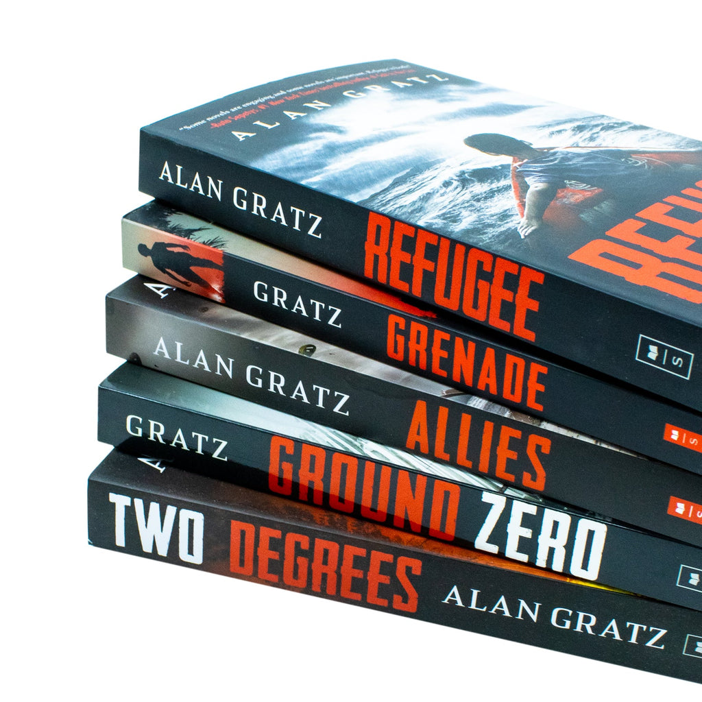 Alan Gratz 5 Books Collection Set (Allies, Two Degrees, Grenade ...