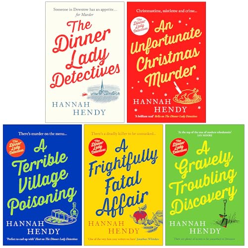 The Dinner Lady Detectives Collection 5 Books Set By Hannah Hendy (The