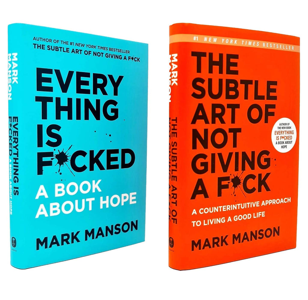 Mark Manson Books 2 Set(Subtle Art Of Not Giving F* Everything & more)