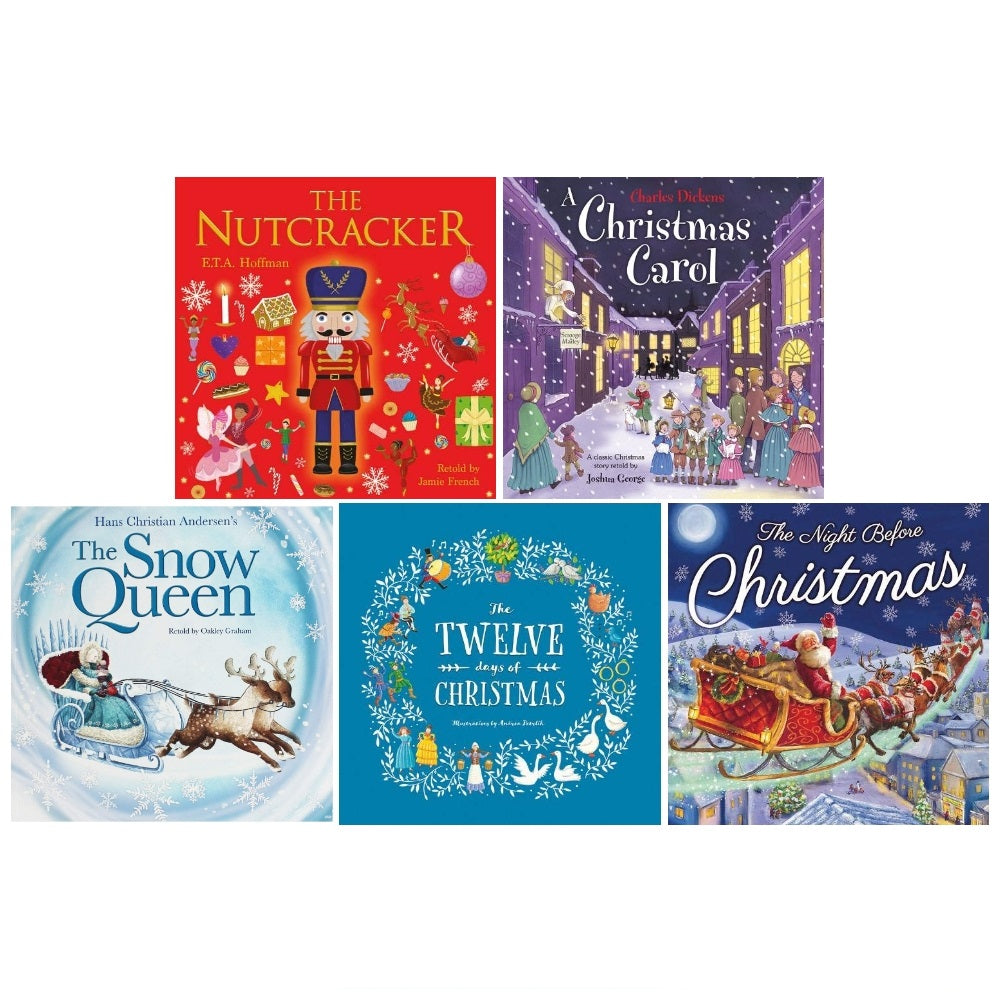 Childrens Christmas Classic 6 Storybooks Collection Set (Santa's ...